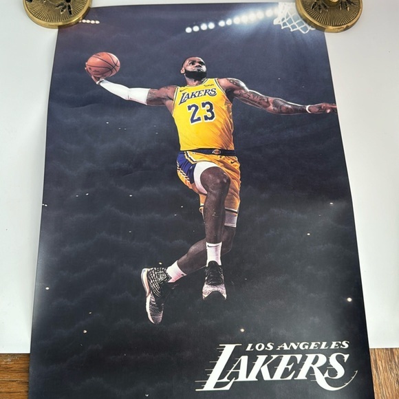 Wall Decor | Unleash The Legend Lebron James Epic Dunk Poster Musthave ...